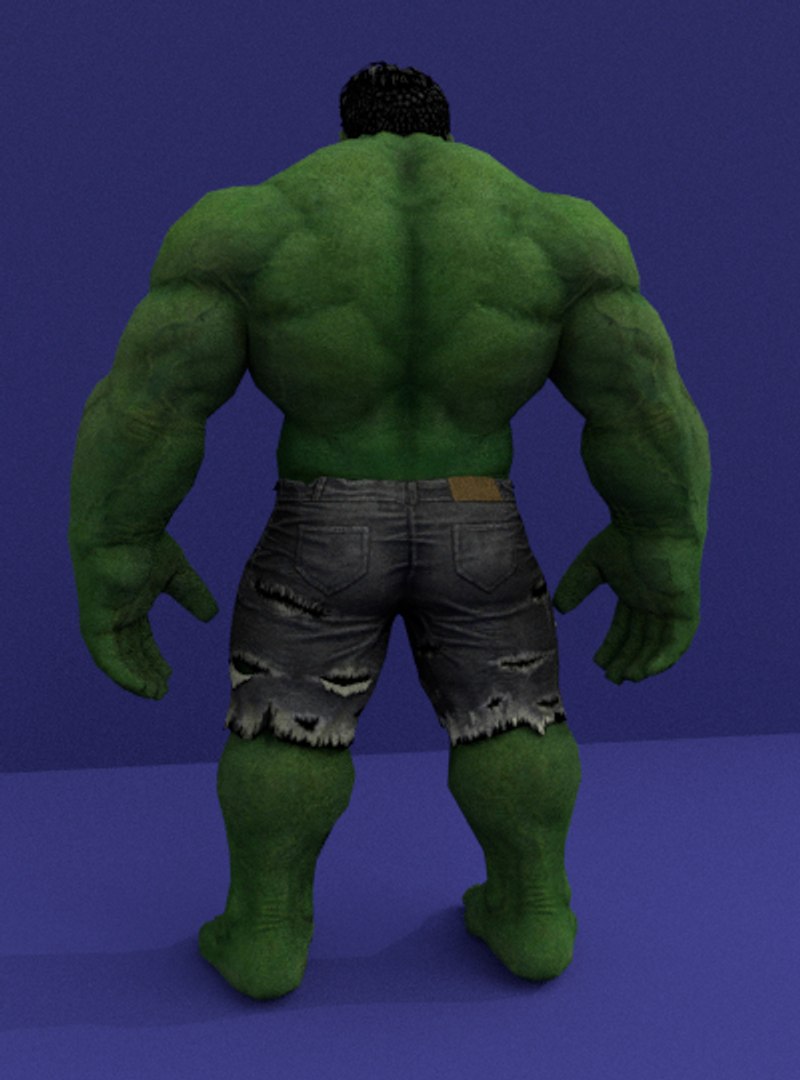 3D Hulk - TurboSquid 1853650