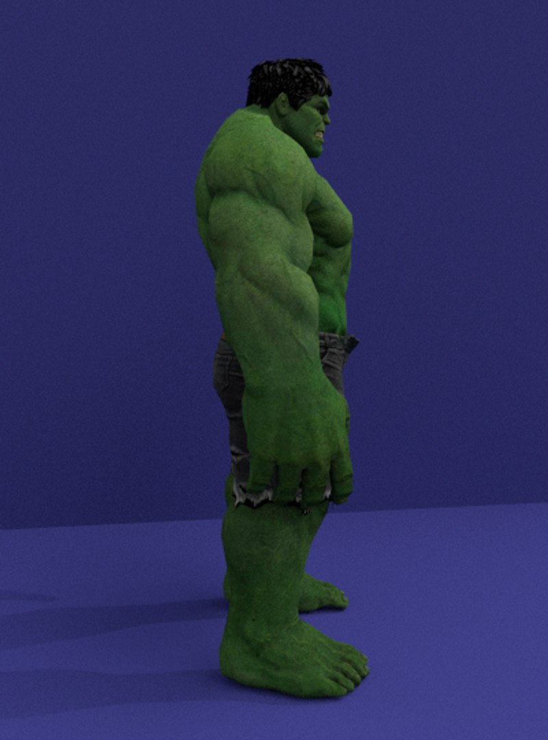 3D Hulk - TurboSquid 1853650