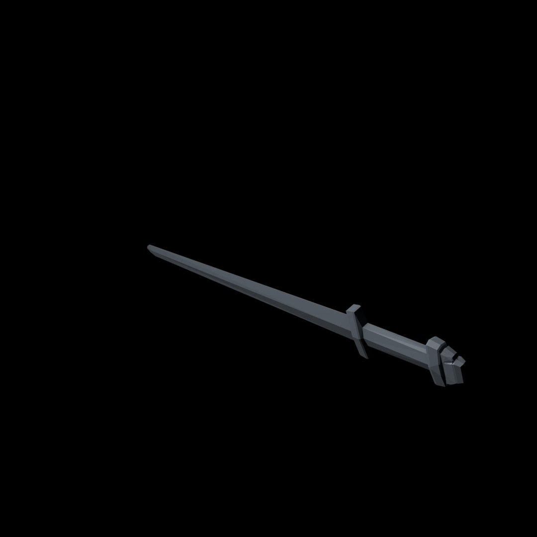 3d Viking Sword Model