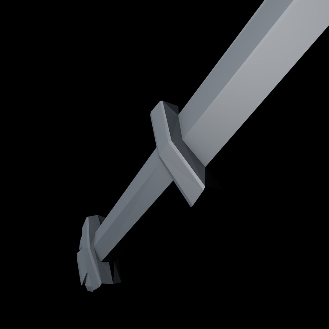 3d Viking Sword Model