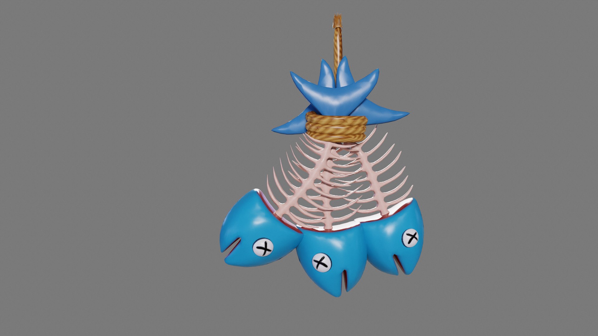 Fish Skeleton Model - TurboSquid 2177545