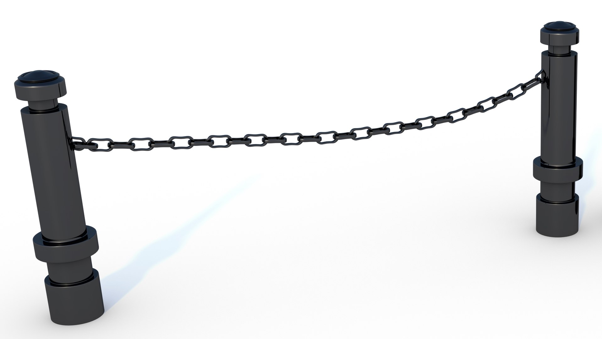 Free 3D Model Fence Chain Iron - TurboSquid 1233968