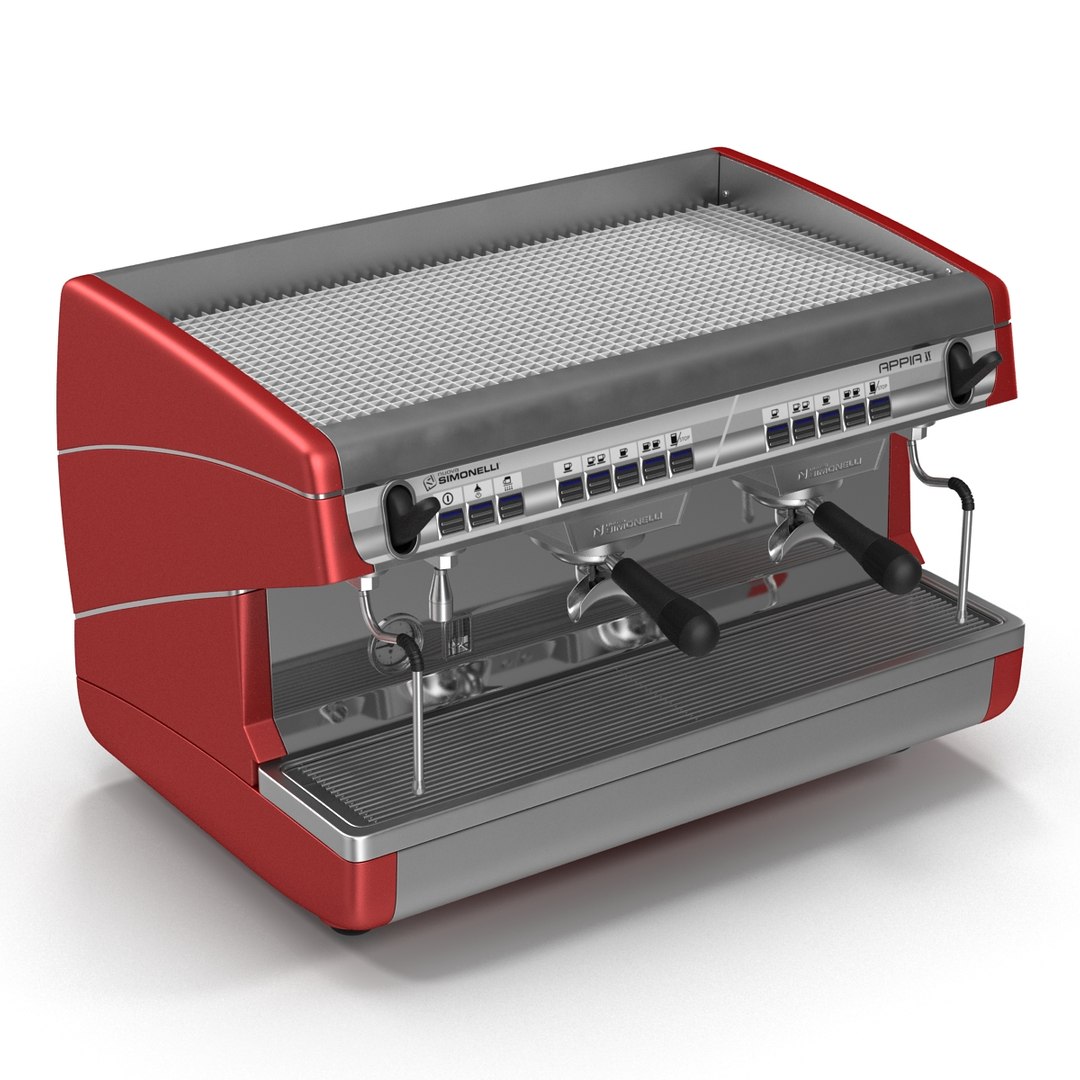 3d espresso machine simonelli