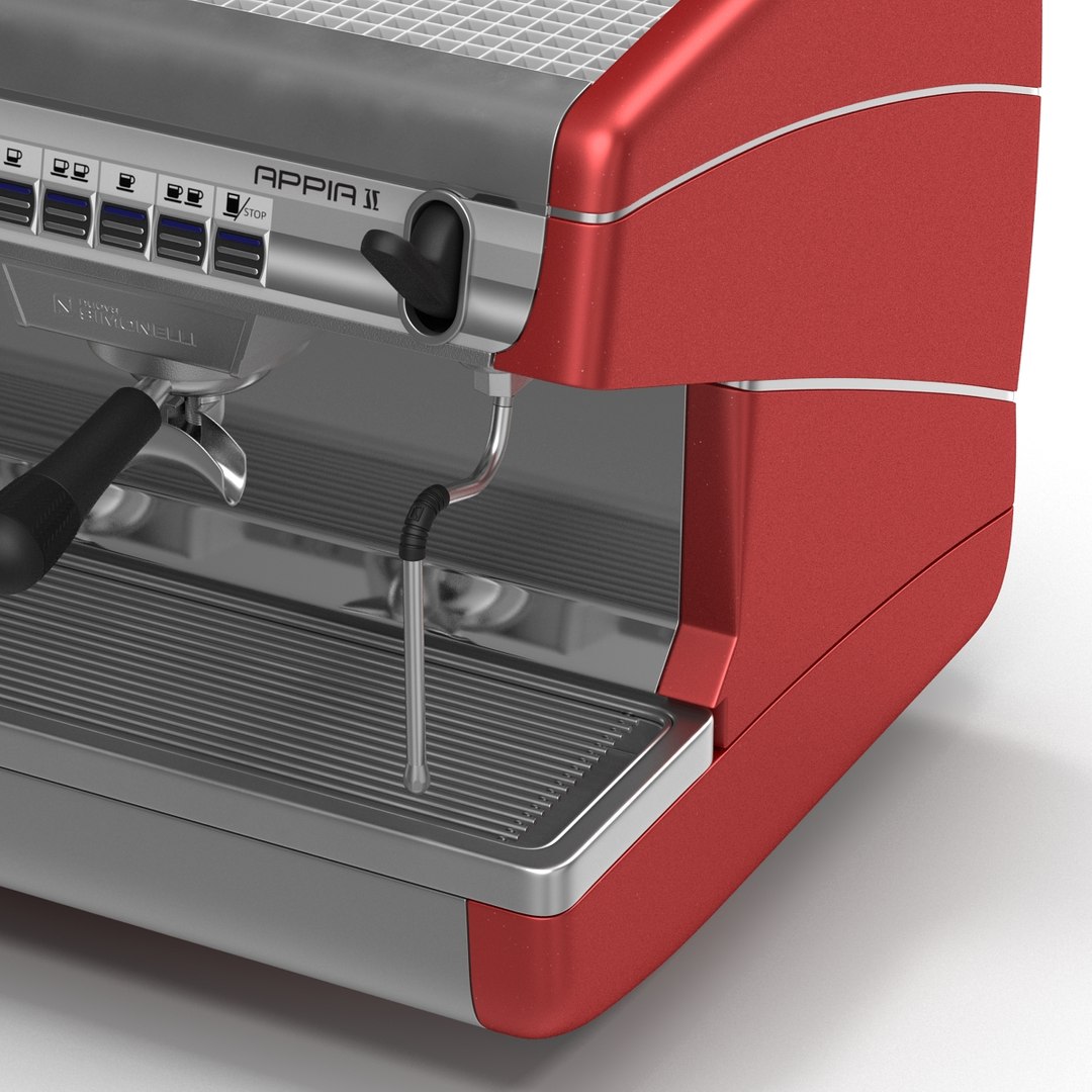 3d espresso machine simonelli