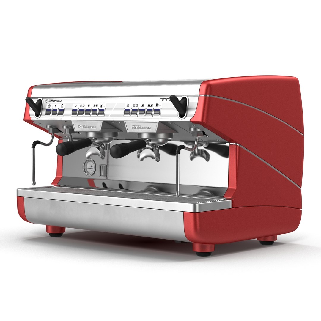 3d espresso machine simonelli