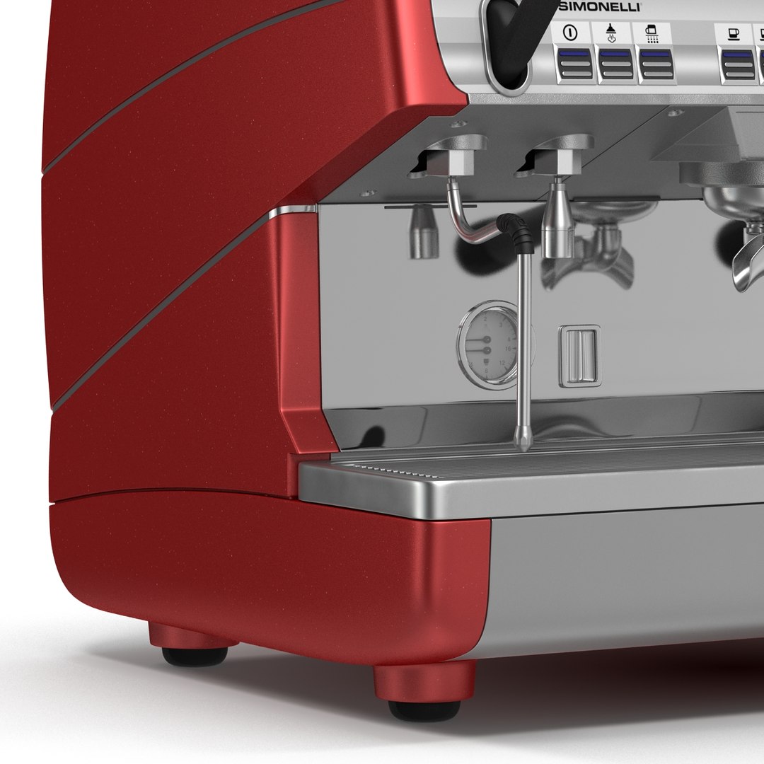 3d espresso machine simonelli
