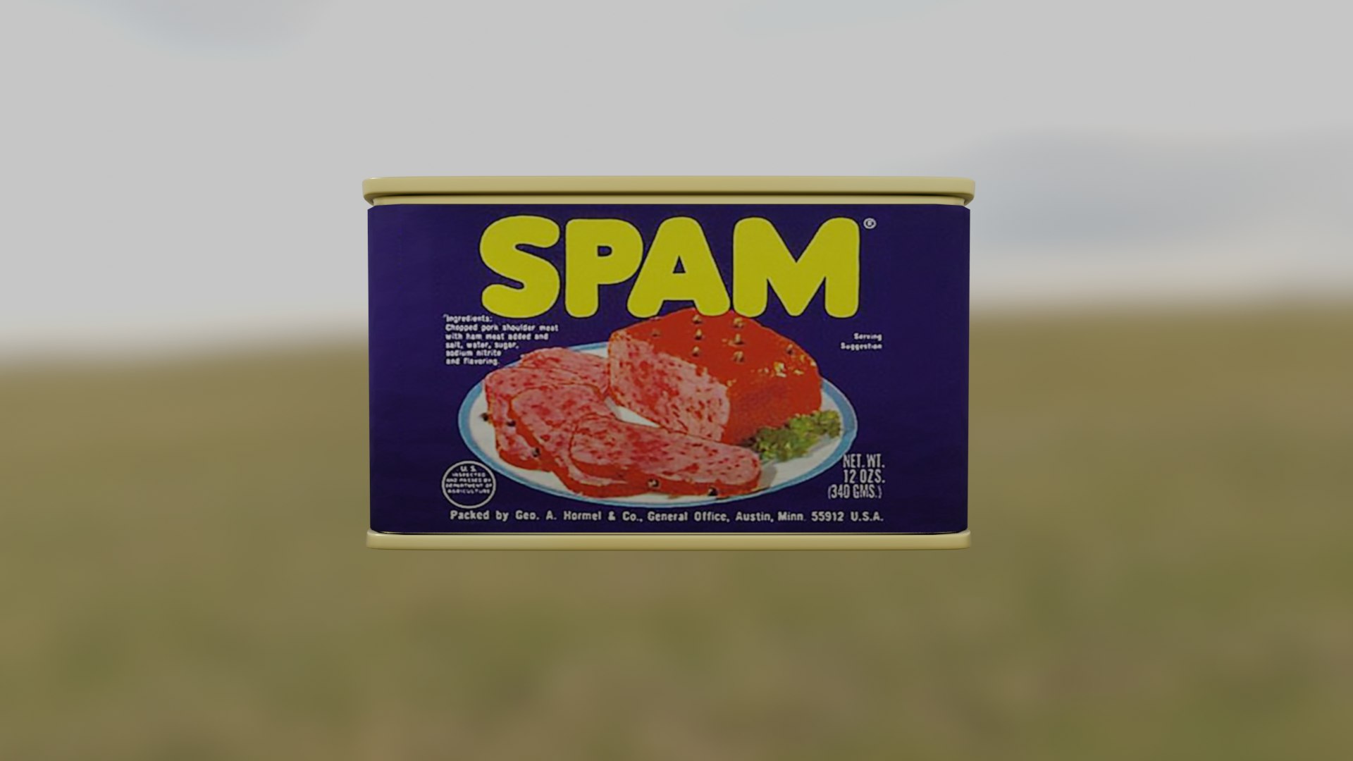Free Can Of Spam 3D Model - TurboSquid 1909712