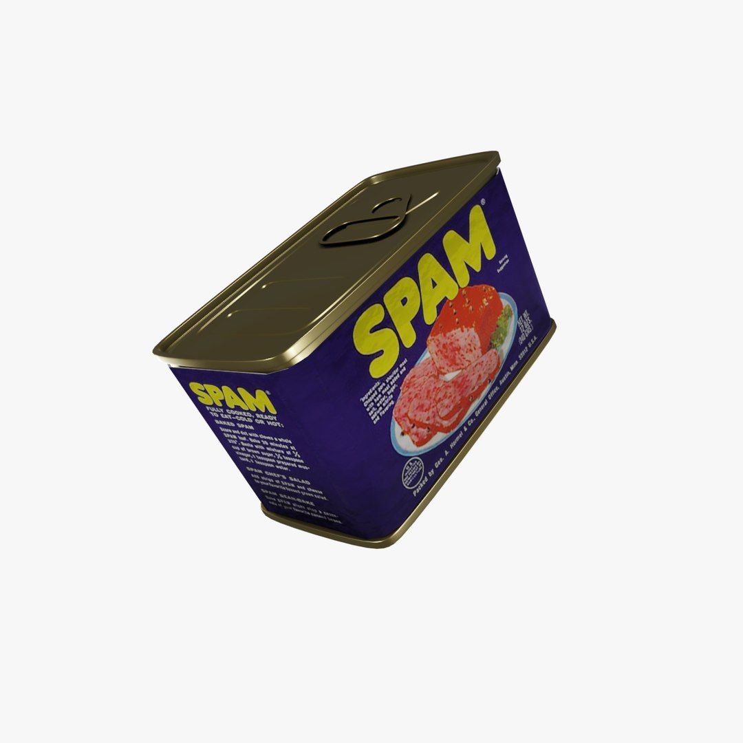 Free Can Of Spam 3D Model - TurboSquid 1909712