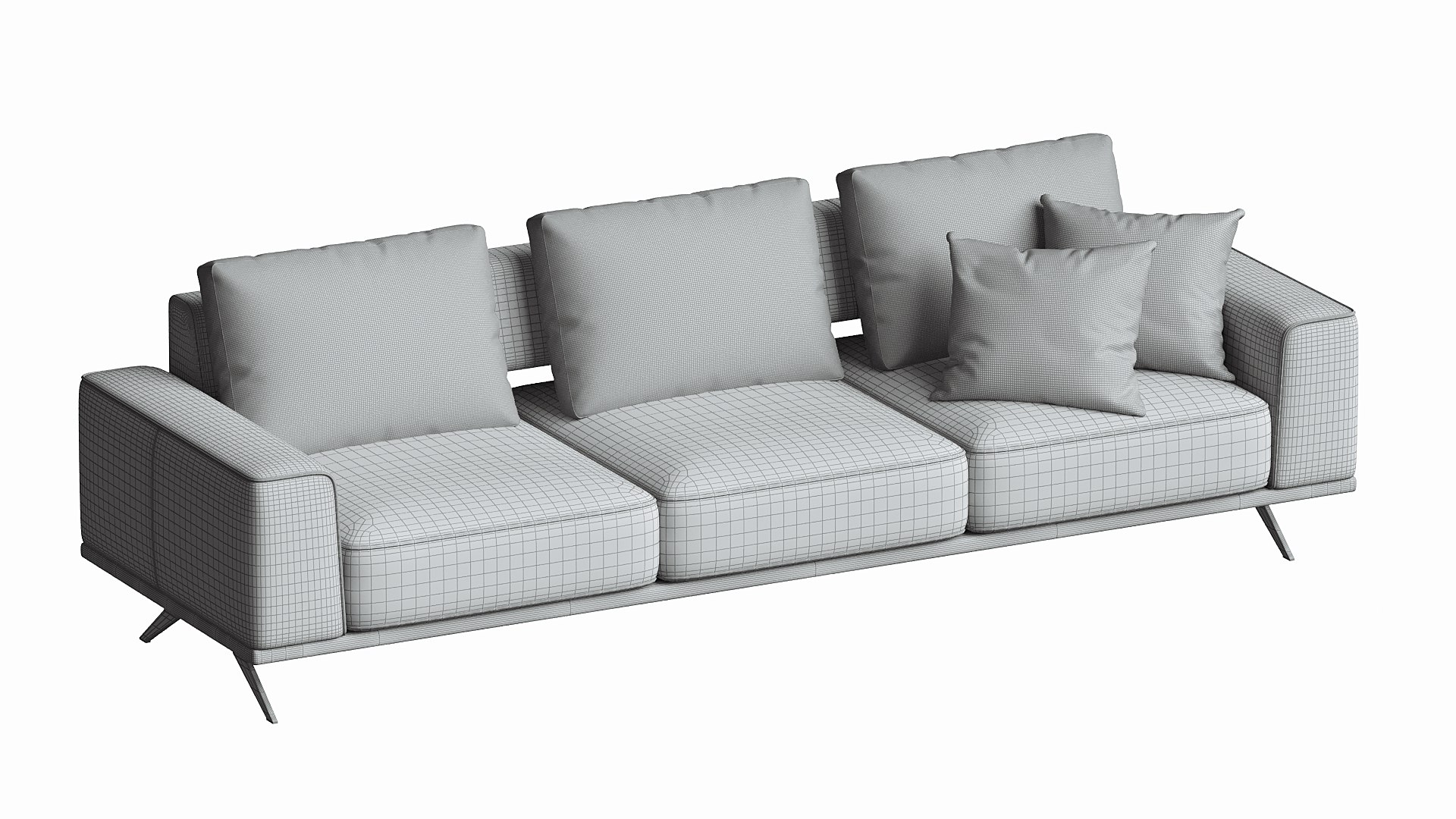 Cole Italian Sofa By Franco Ferri 3D - TurboSquid 2341094