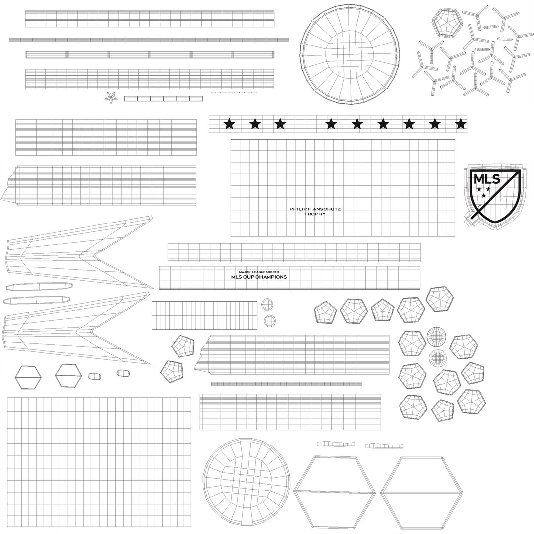 Mls Cup Trophy - 3D - TurboSquid 1325853