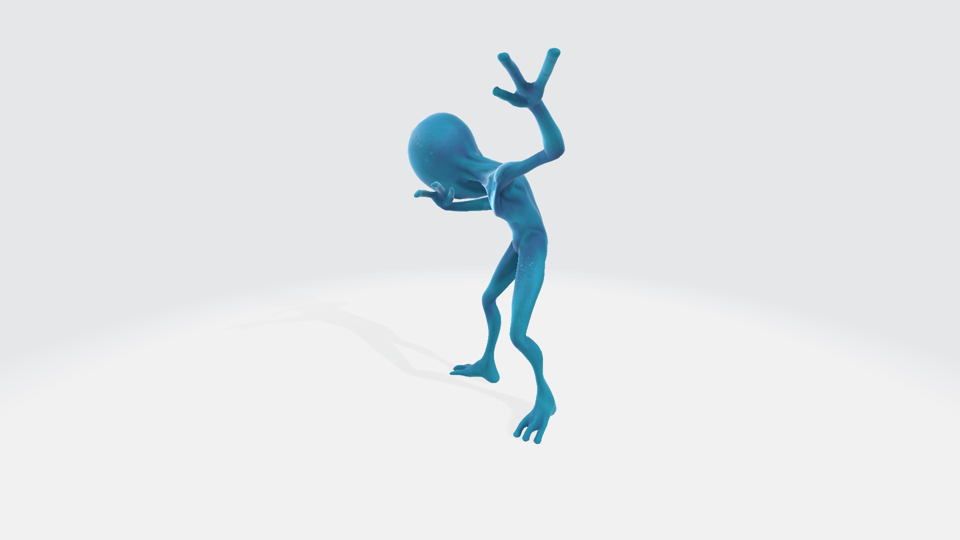 Dancing Alien 3D - TurboSquid 2368928