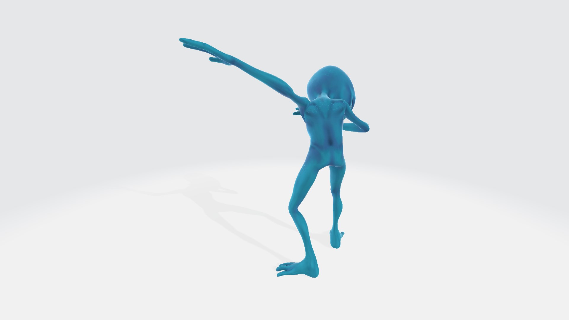 Dancing Alien 3D - TurboSquid 2368928