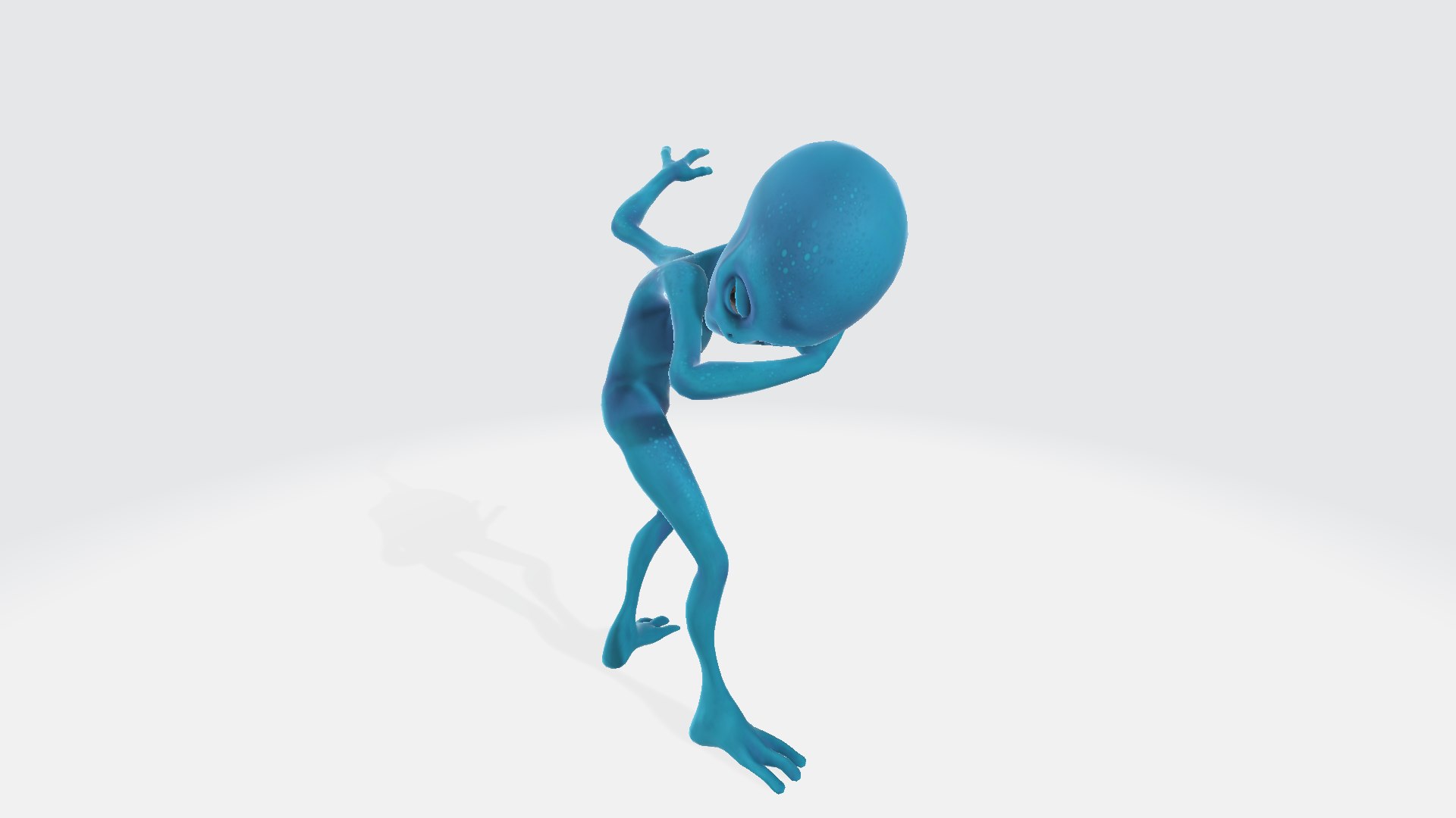 Dancing Alien 3D - TurboSquid 2368928