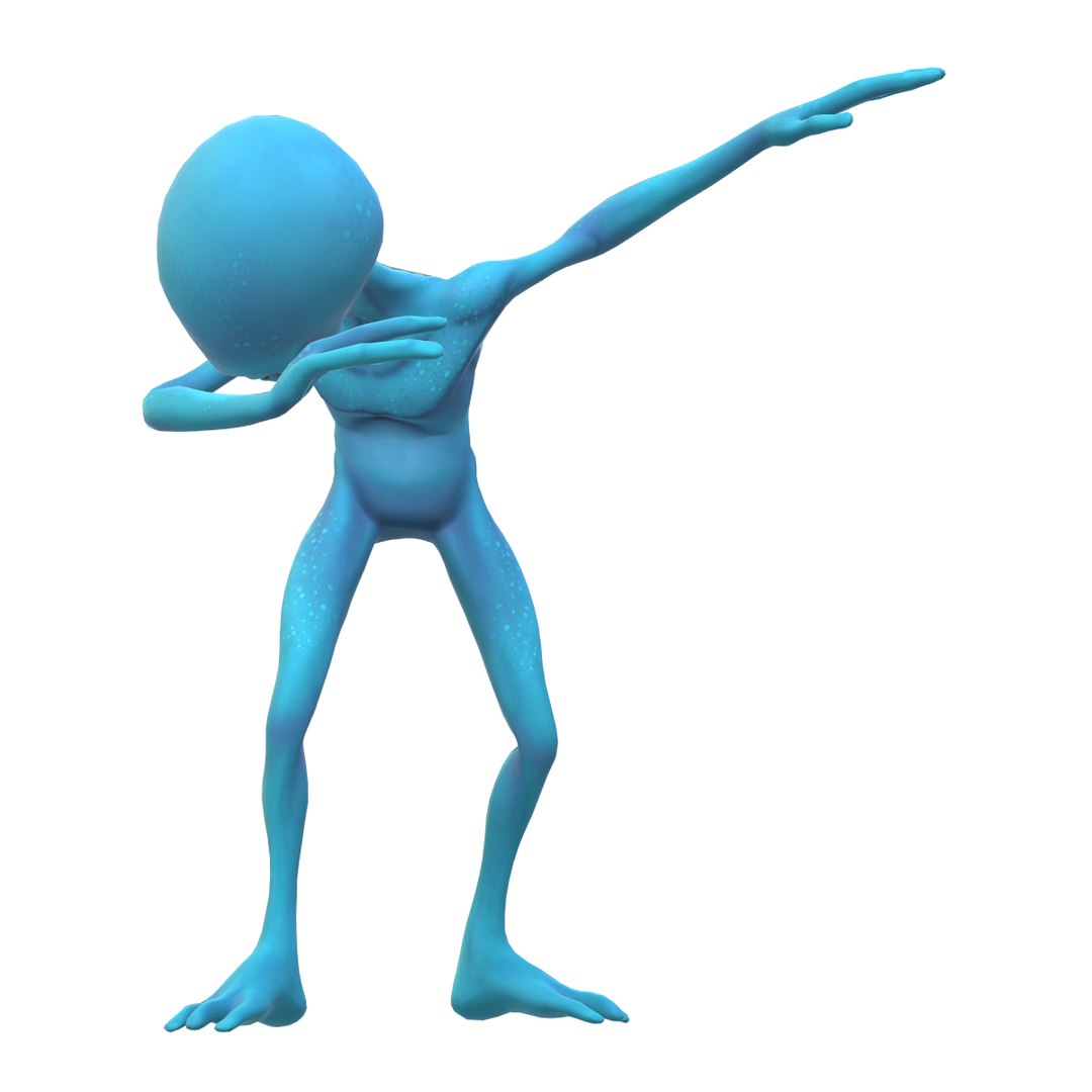 Dancing Alien 3D - TurboSquid 2368928