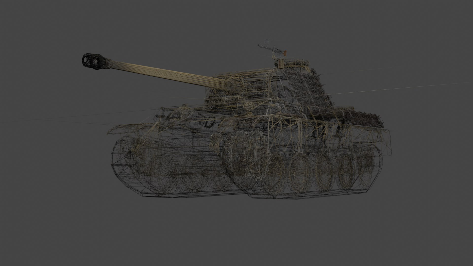 Free Panther Medium Tank 3D model - TurboSquid 2147831