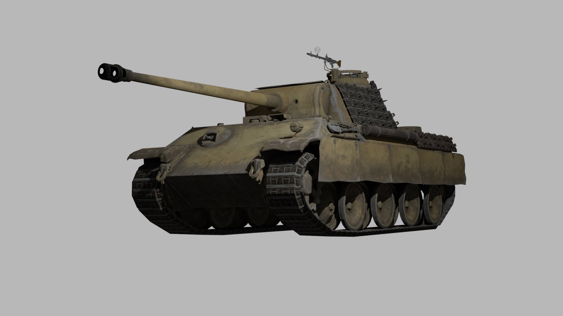 Free Panther Medium Tank 3D model - TurboSquid 2147831