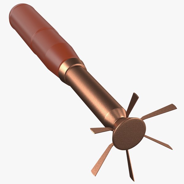 modelo 3d Cohete incendiario 66 mm M74 - TurboSquid 1601972