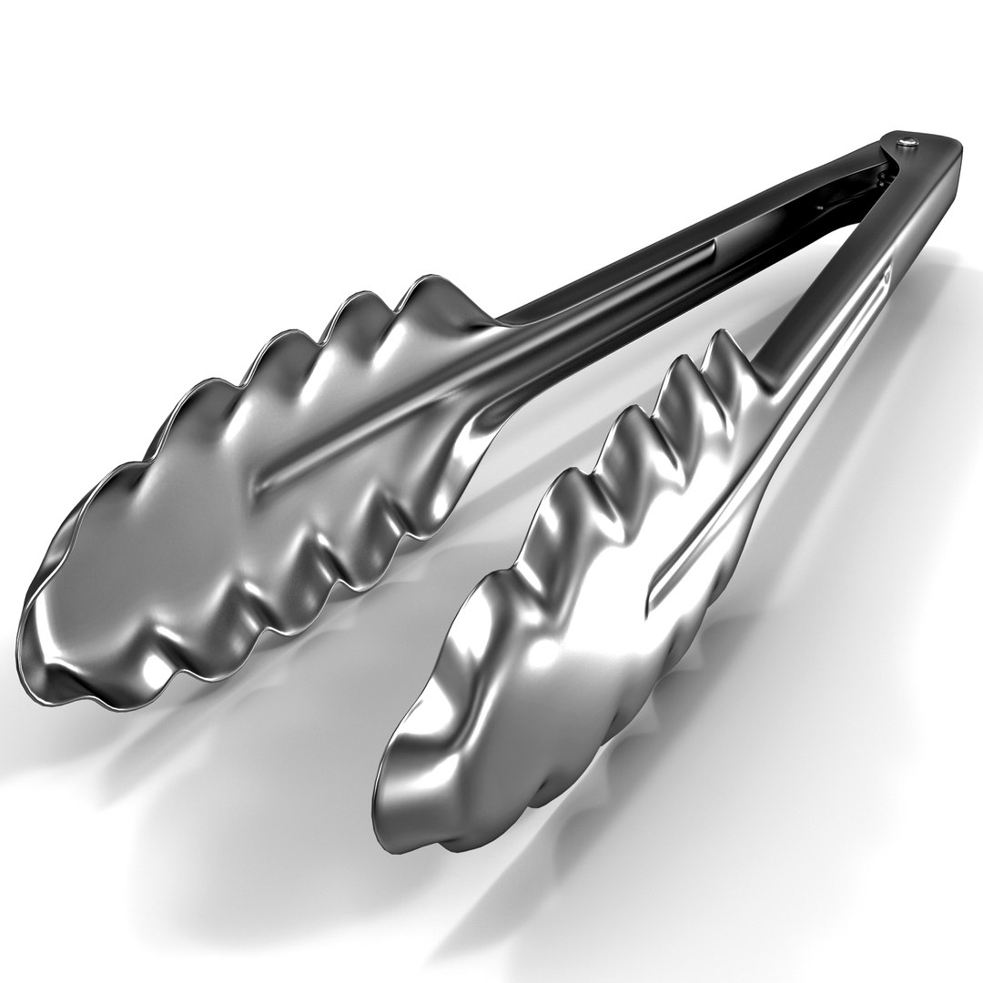 Stainless Steel Spring Tongs Max