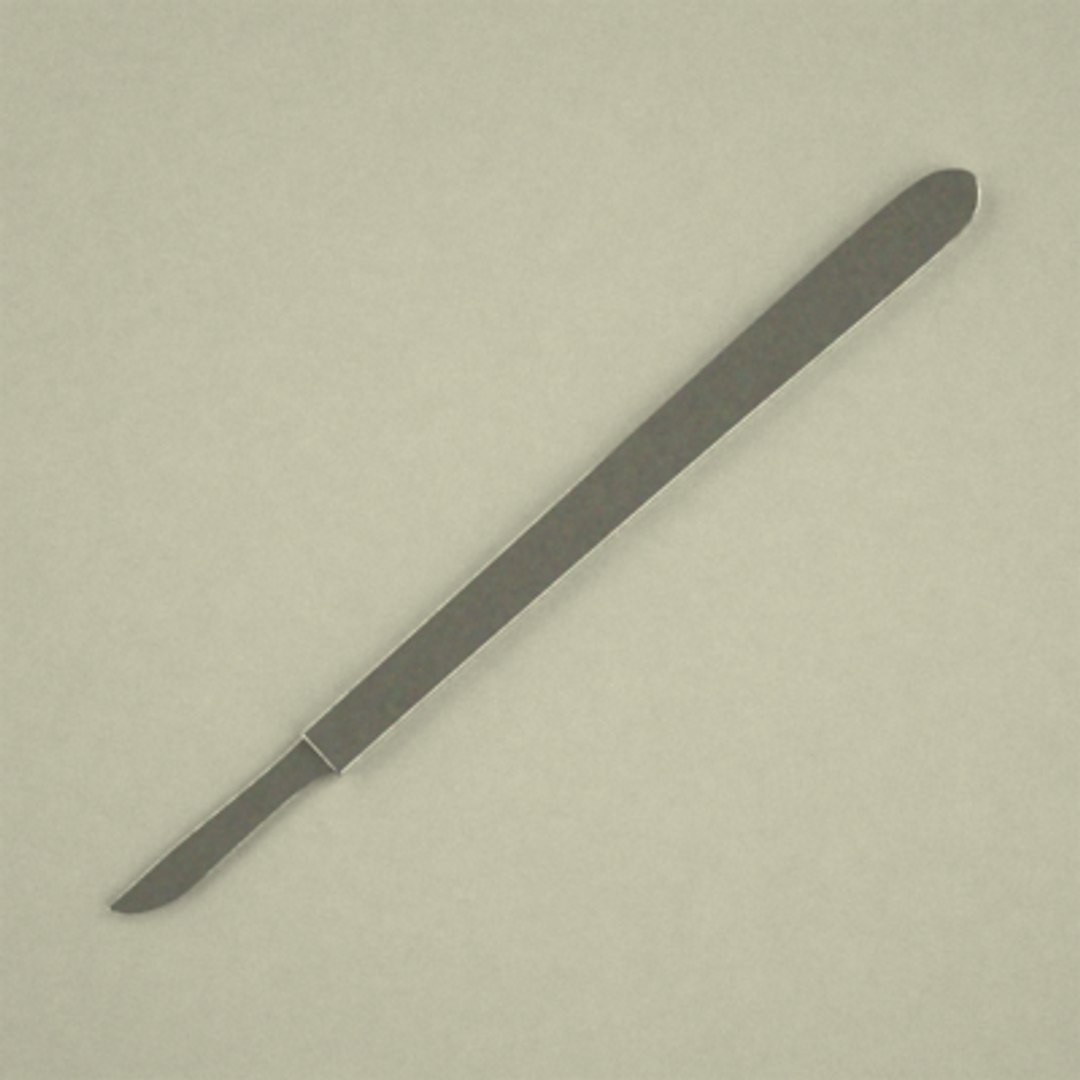 3d scalpel model