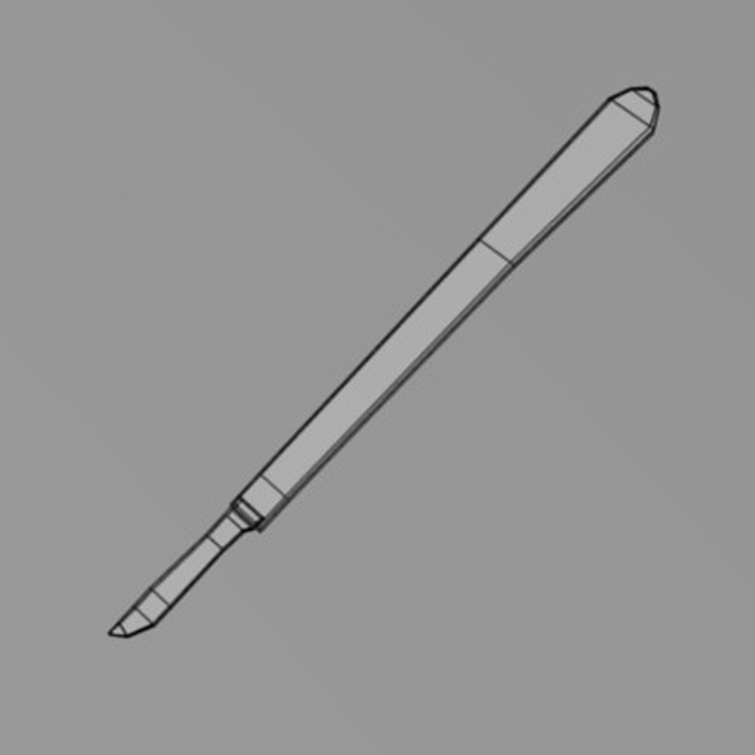 3d scalpel model