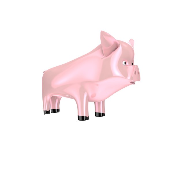 Pig DXF Models for Download | TurboSquid