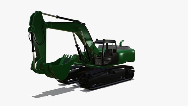 modelo 3d Military Excavator digger - TurboSquid 2035767