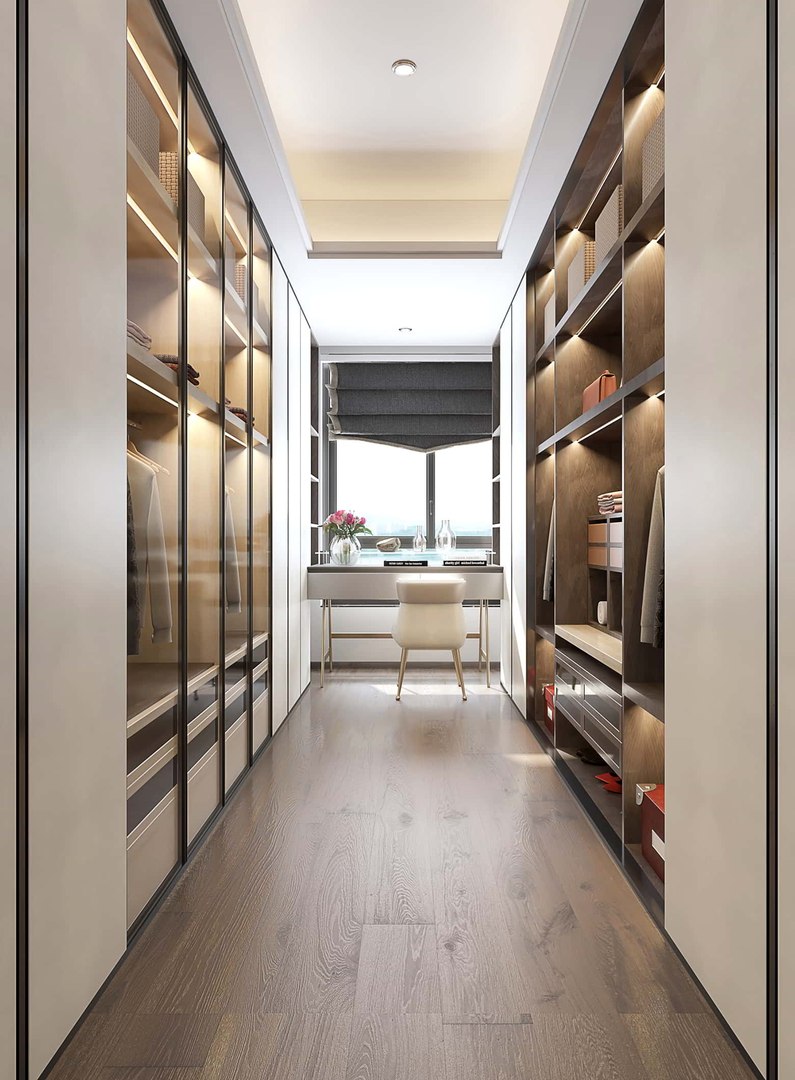 3D Luxury Closet - 14 Walk-in Glass Wardrobe Scenes - TurboSquid 2438798