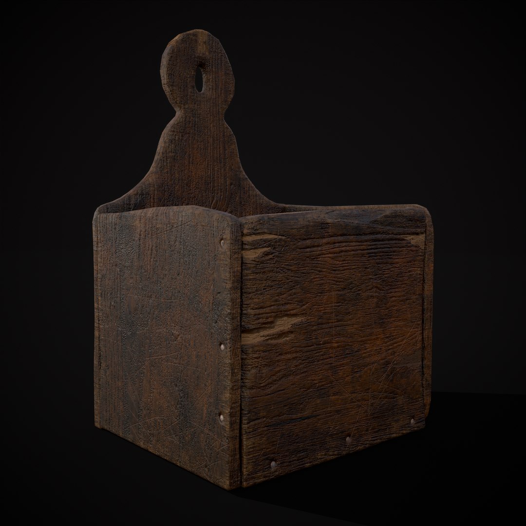 Four Rustic Medieval Crates 3D model - TurboSquid 2052791