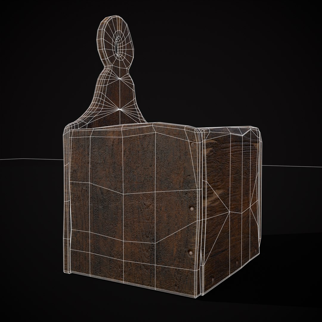 Four Rustic Medieval Crates 3D model - TurboSquid 2052791