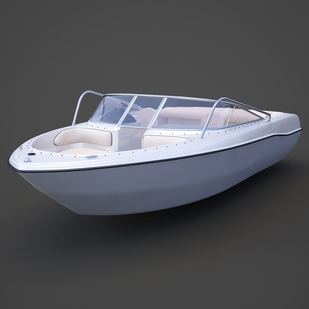 3D Model Motor Boat 05 - TurboSquid 2164036