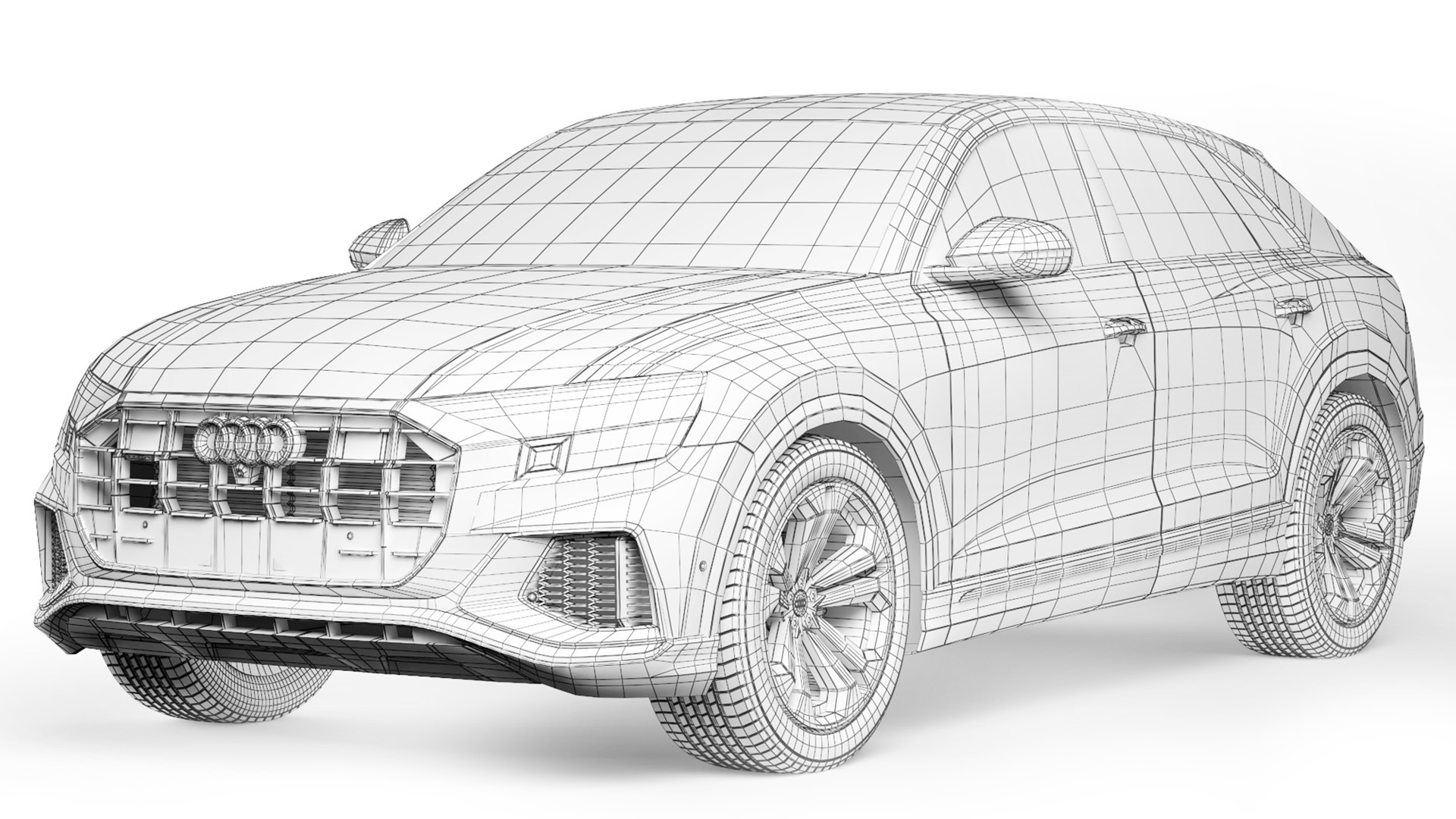 Audi Q8 2023 3D Model - TurboSquid 1984285