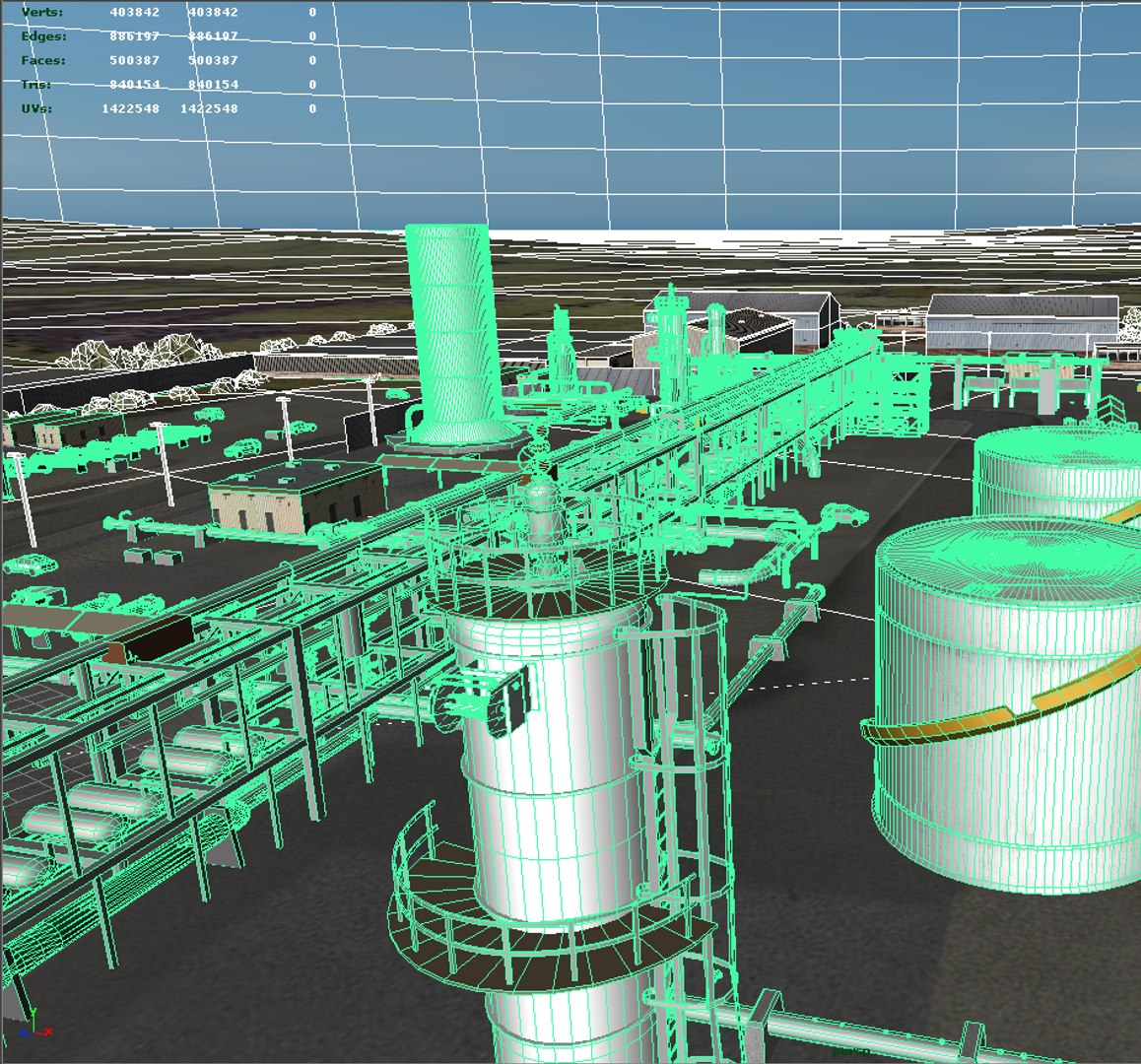 Ma Oil Facility Industrial