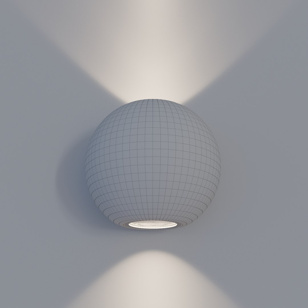 3D Model Wall Light - TurboSquid 1239333