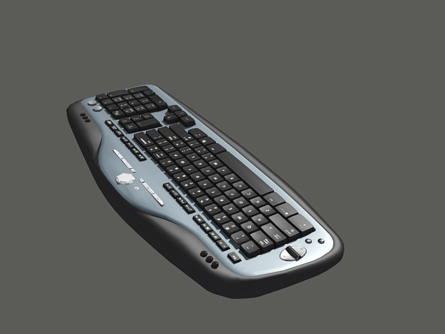 3d model modern keyboard