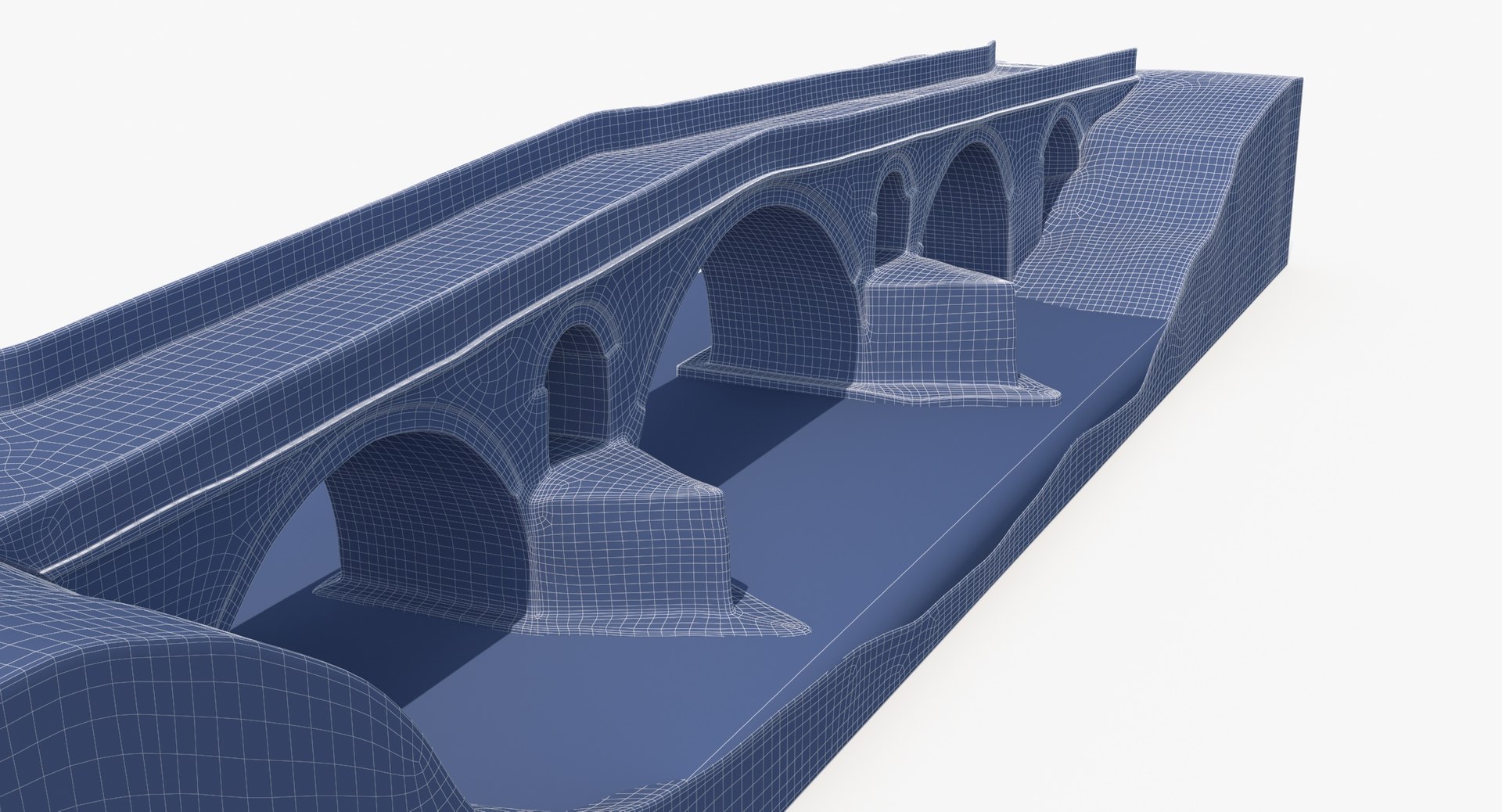 3D River Bridge - TurboSquid 2253217
