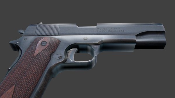 free 11 gun 3d model