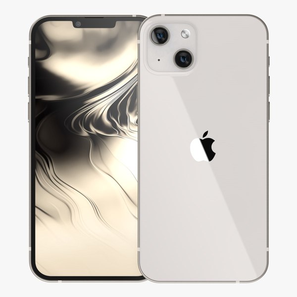 Apple iPhone 13 Branco Modelo 3D - TurboSquid 1739978