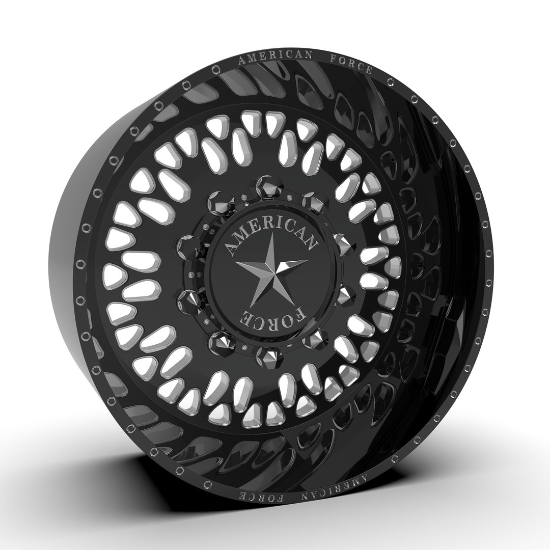 modelo 3d AMERICAN FORCE 6N16 SHOVE SD WHEEL - TurboSquid 2060820