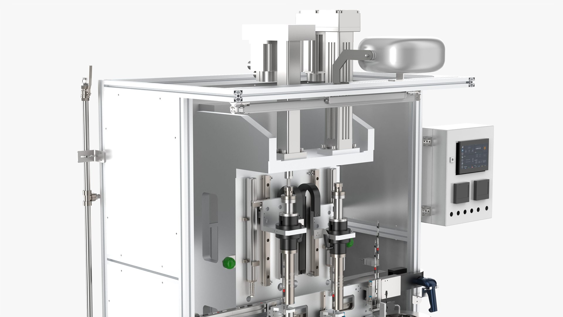 Automatic Bearing And Circlip Press Fitting Machine Model - TurboSquid ...