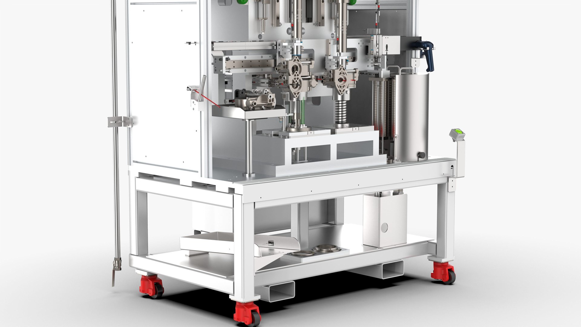 Automatic Bearing And Circlip Press Fitting Machine Model - TurboSquid ...