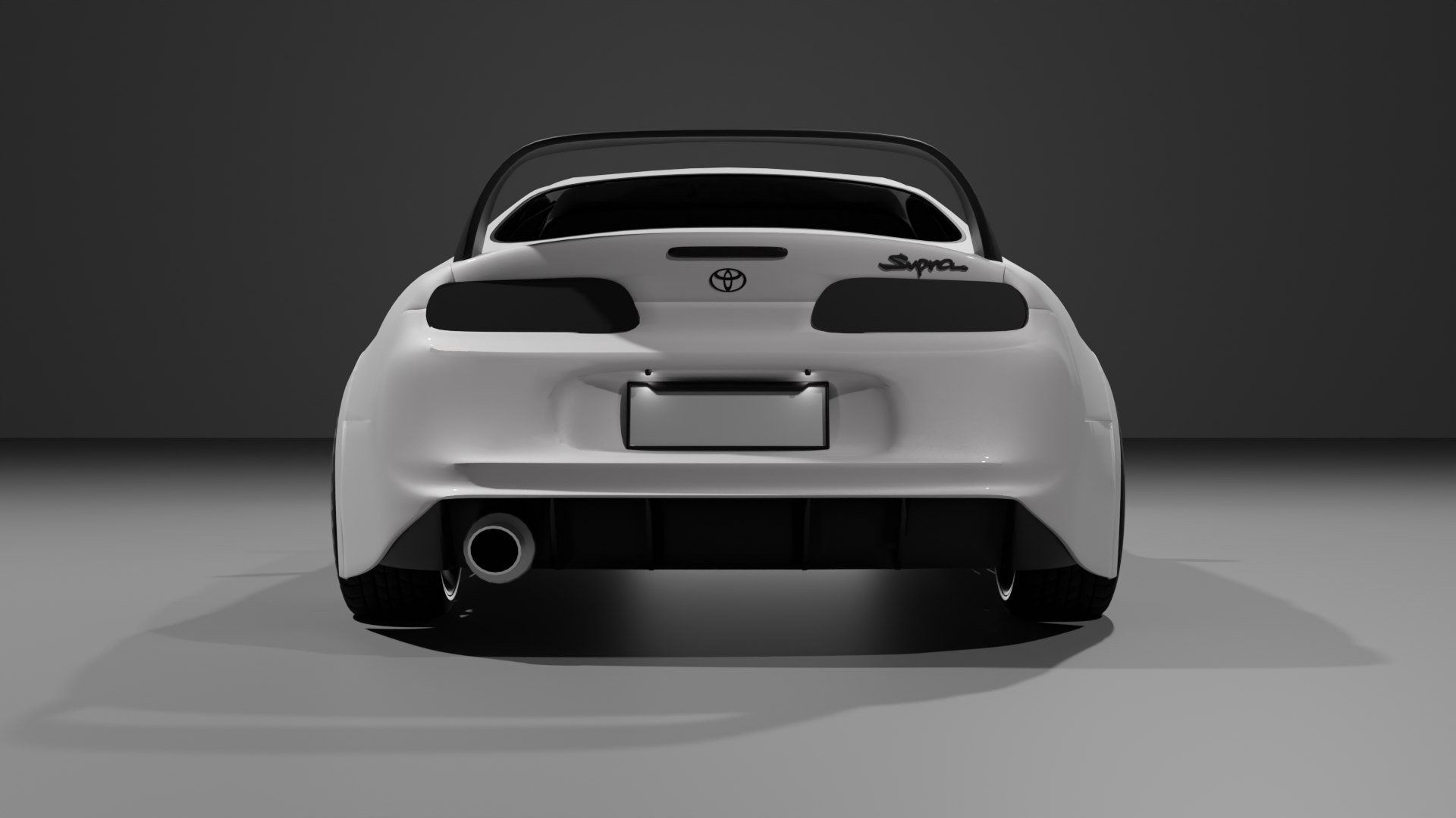 Toyota Supra 3D Model - TurboSquid 2180646