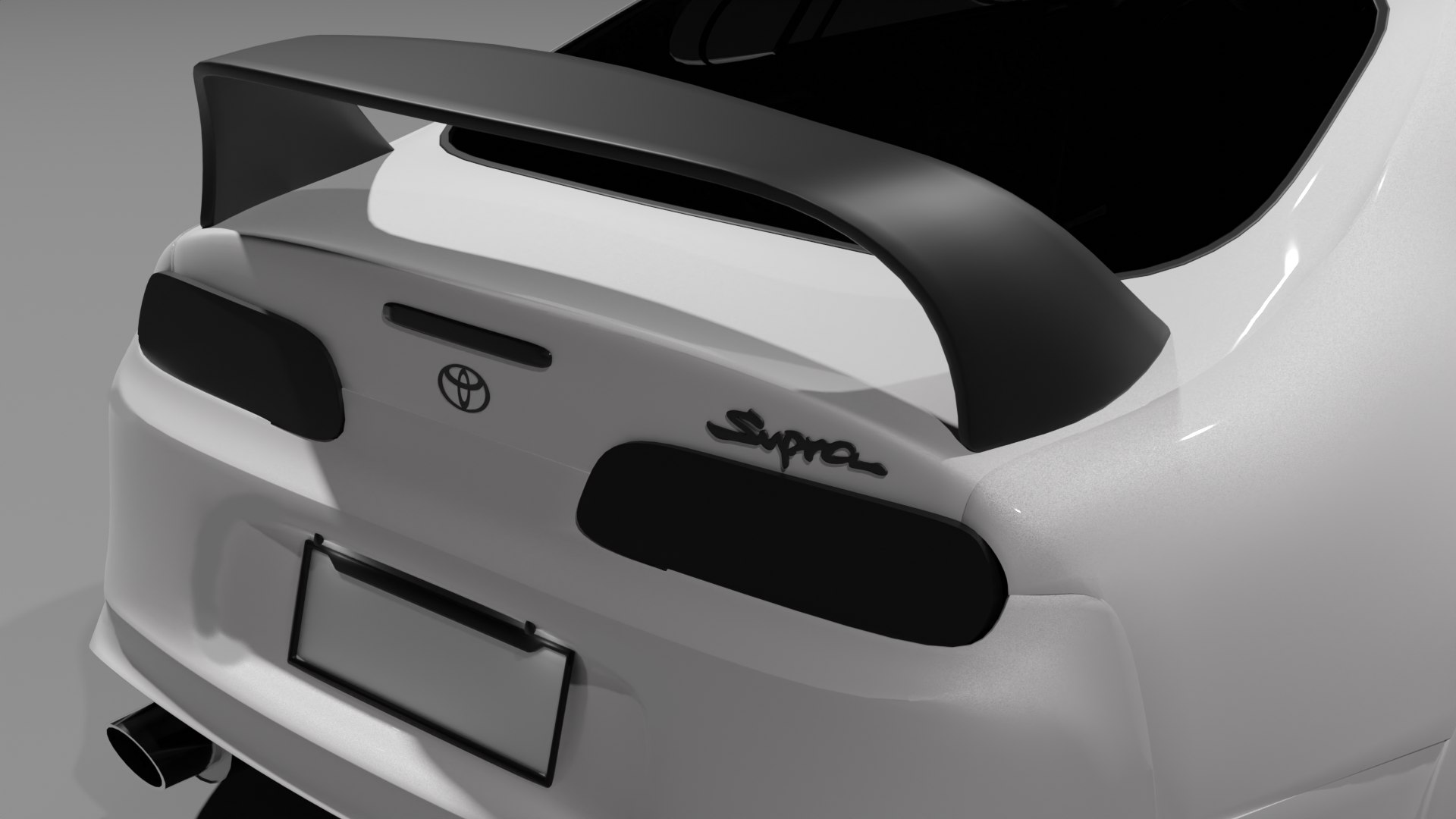 Toyota Supra 3D Model - TurboSquid 2180646