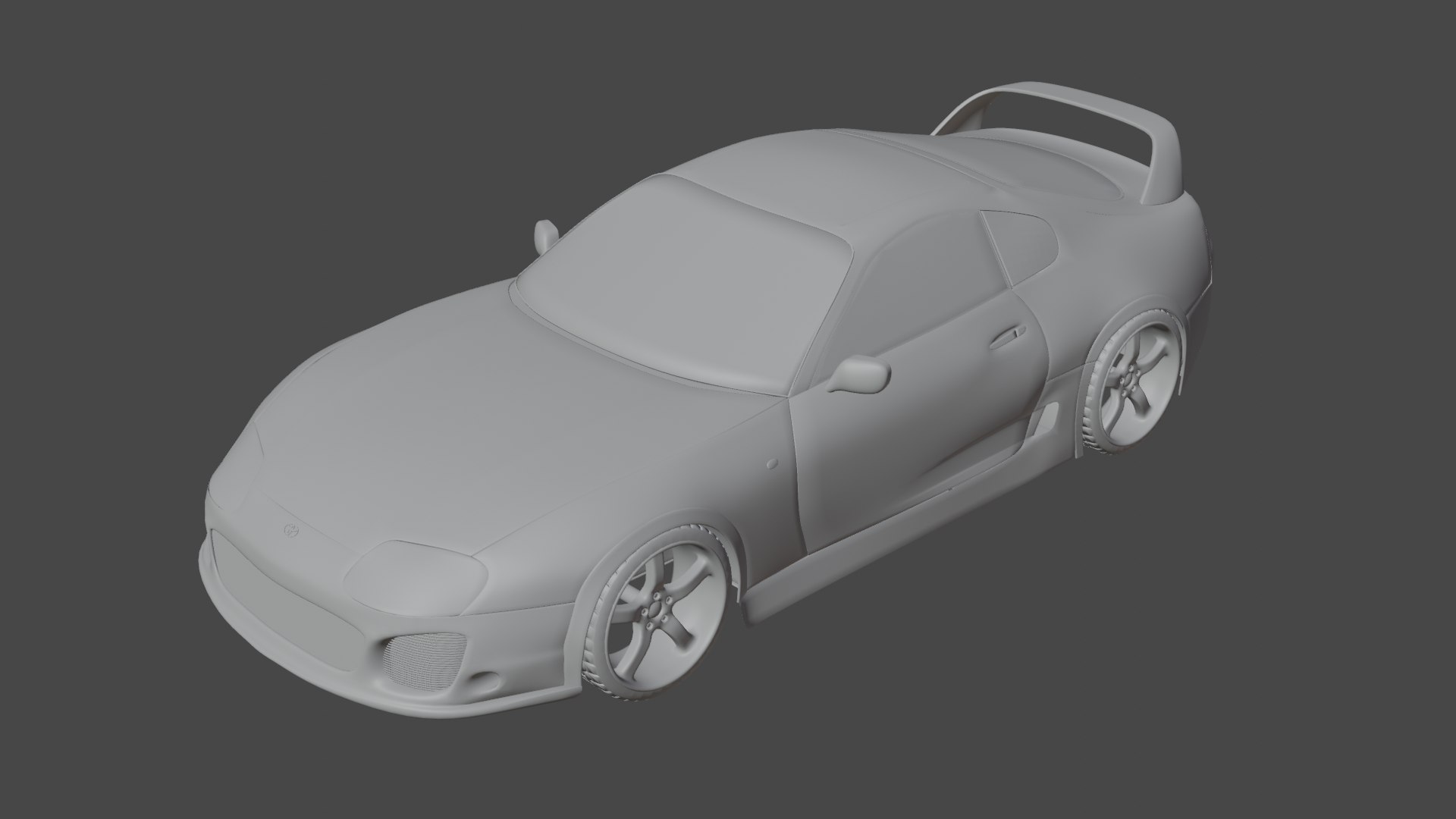Toyota Supra 3D Model - TurboSquid 2180646