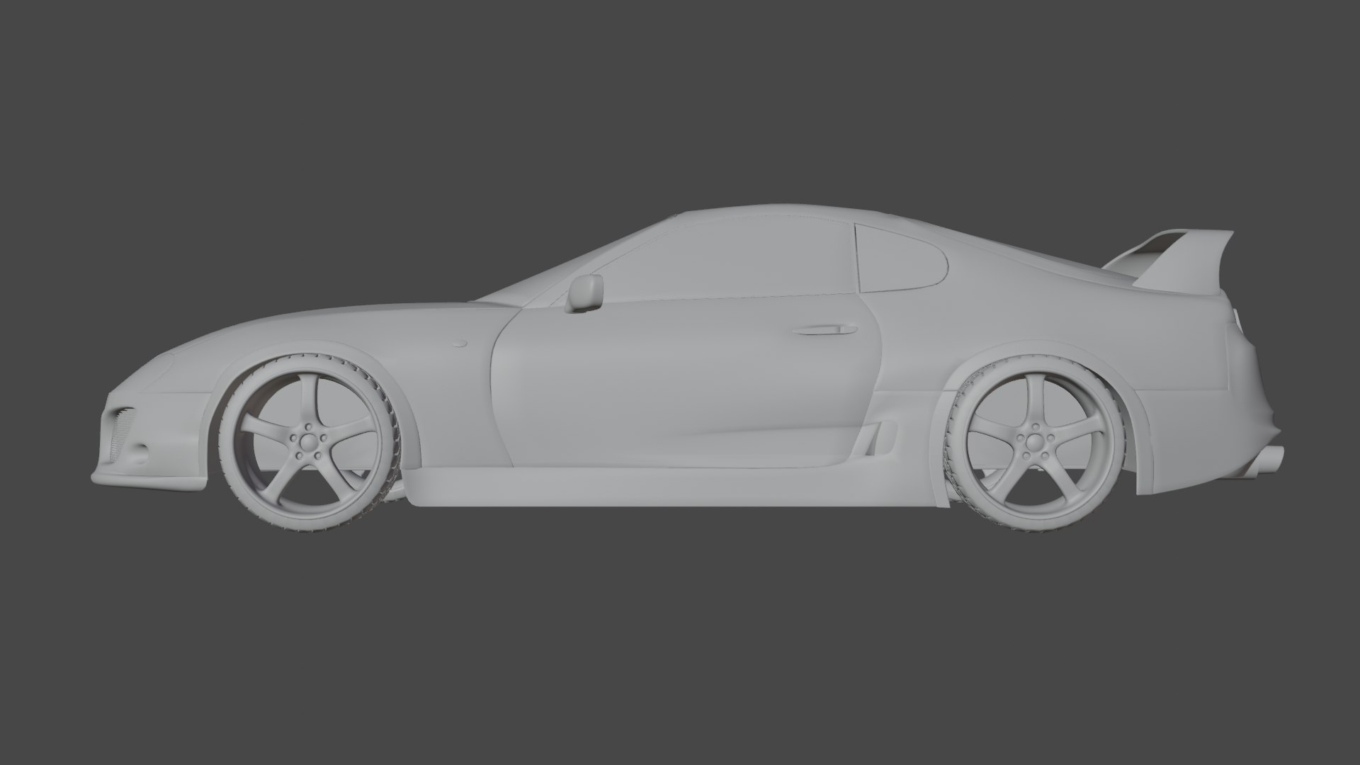 Toyota Supra 3D Model - TurboSquid 2180646