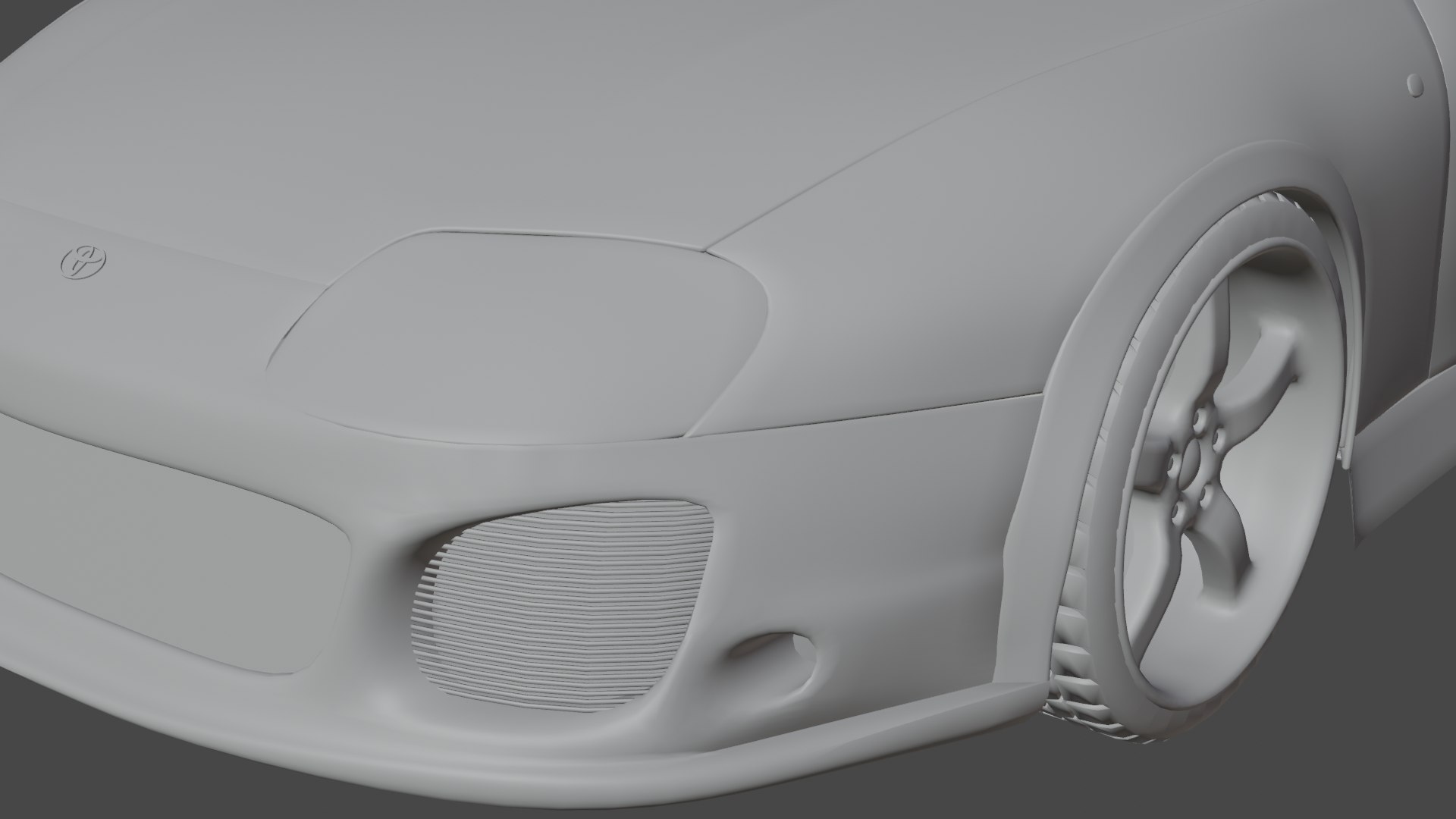 Toyota Supra 3D Model - TurboSquid 2180646