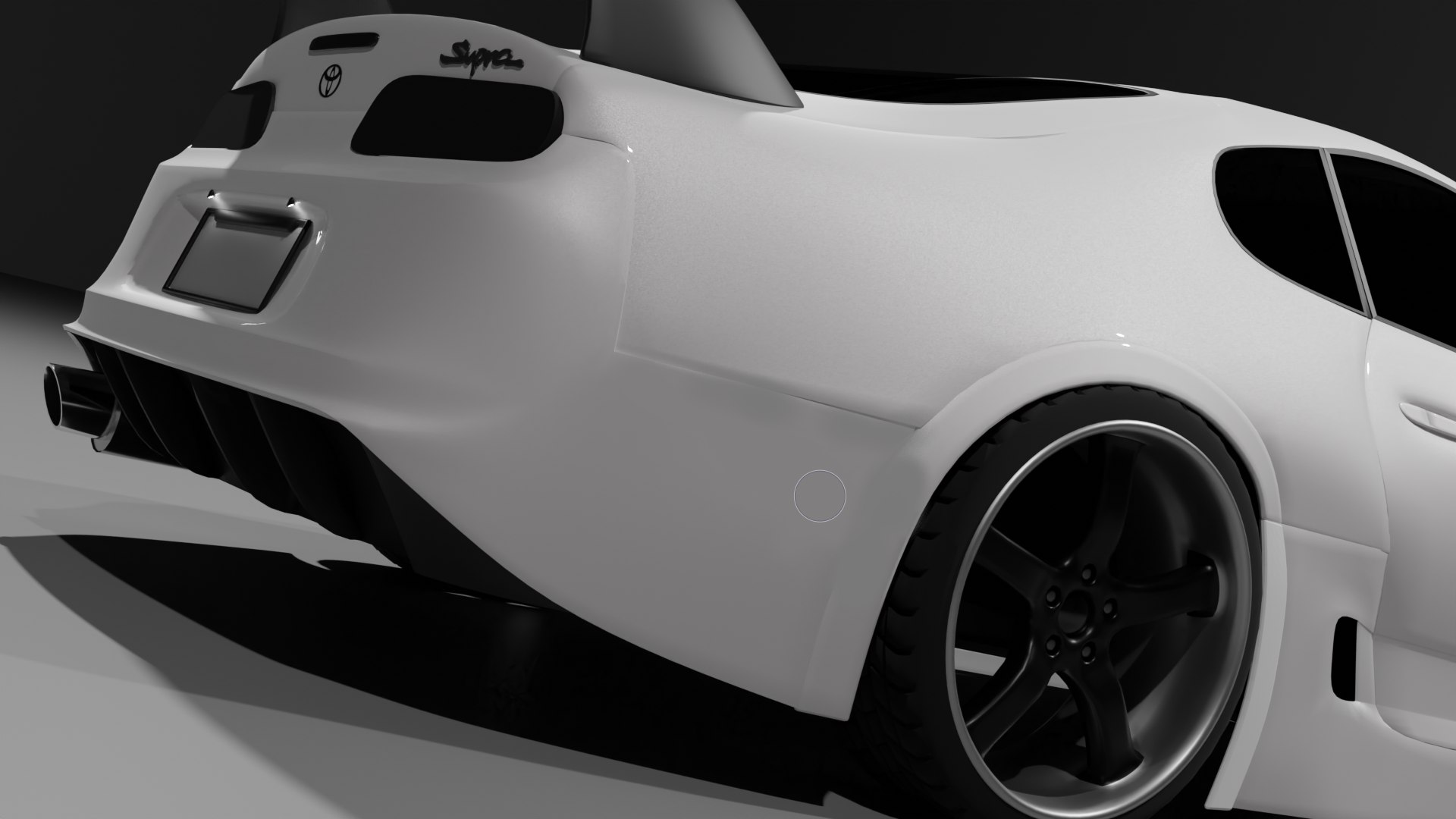 Toyota Supra 3D Model - TurboSquid 2180646