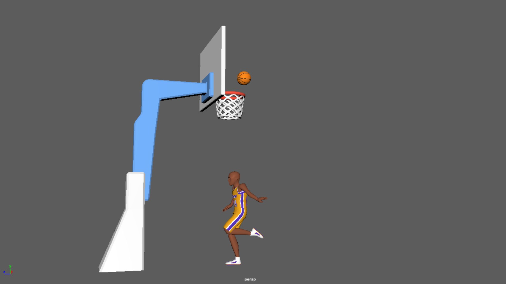 3D Basketball Turnstile Animation With Character Model - TurboSquid 1919050
