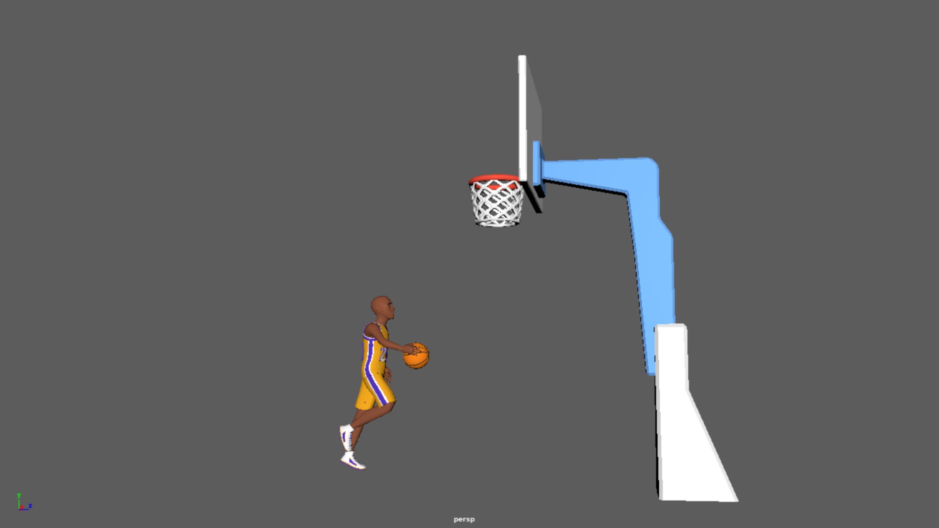 3D Basketball Turnstile Animation With Character Model - TurboSquid 1919050