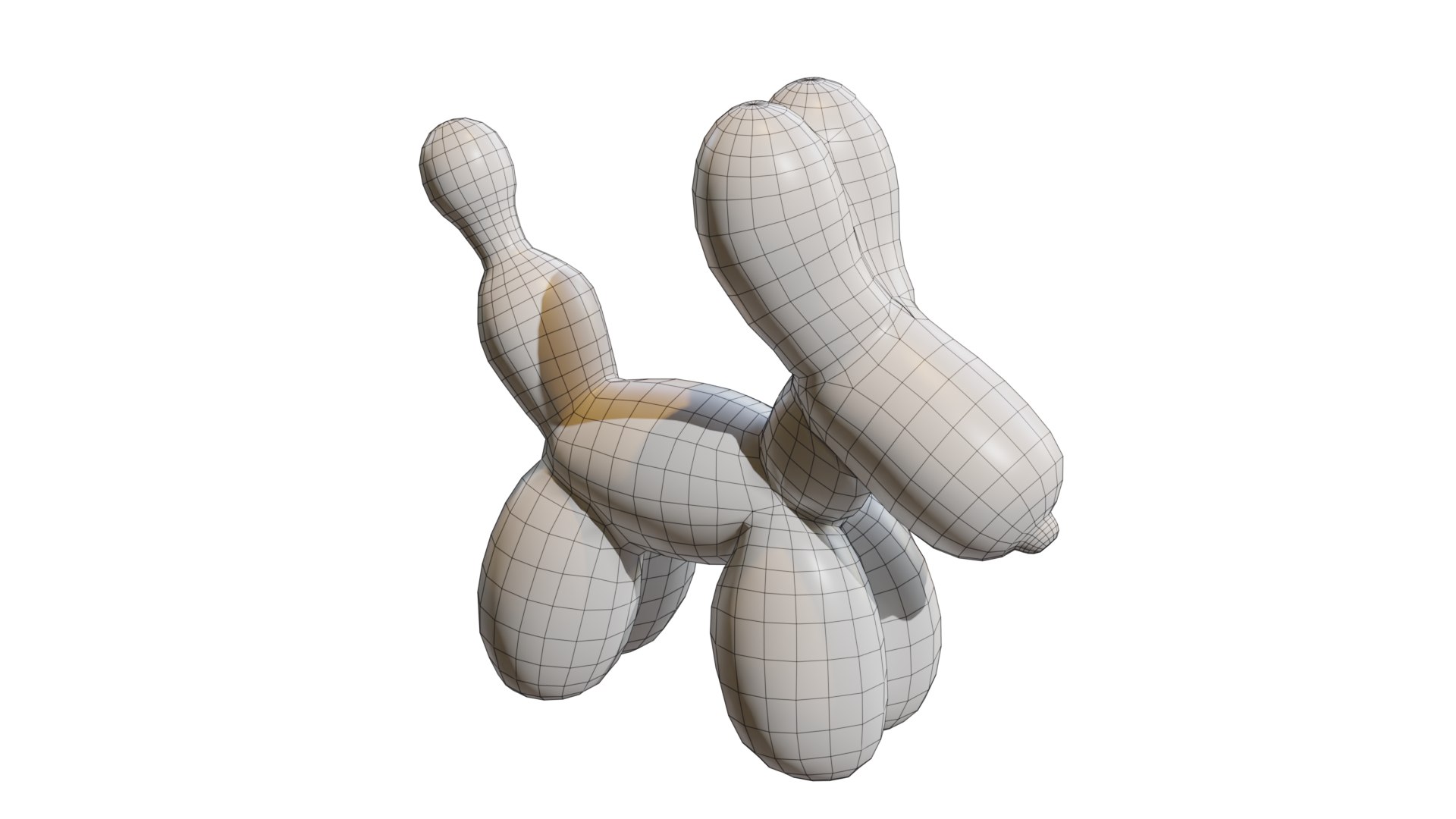 3D Sculpture Balloon Dog - TurboSquid 2216640