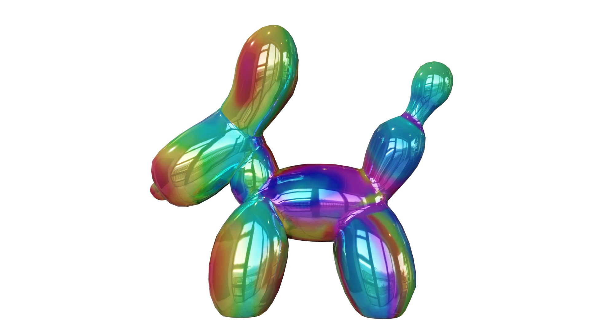 3D Sculpture Balloon Dog - TurboSquid 2216640